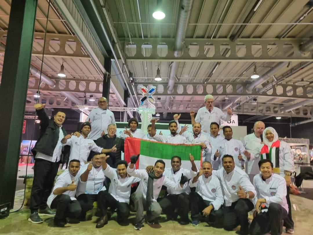 EMIRATES CULINARY GUILD CHEFS FLY THE UAE FLAG HIGH IN LUXEMBOURG ...