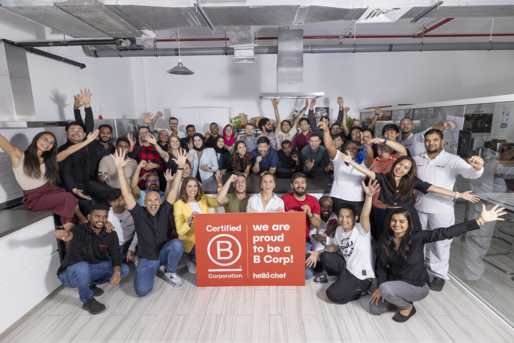 HELLO CHEF BECOMES THE FIRST UAE-BASED FOOD COMPANY TO RECEIVE B CORP ...
