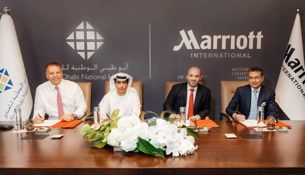 ABU DHABI NATIONAL HOTELS PARTNERS WITH MARRIOTT INTERNATIONAL TO ...