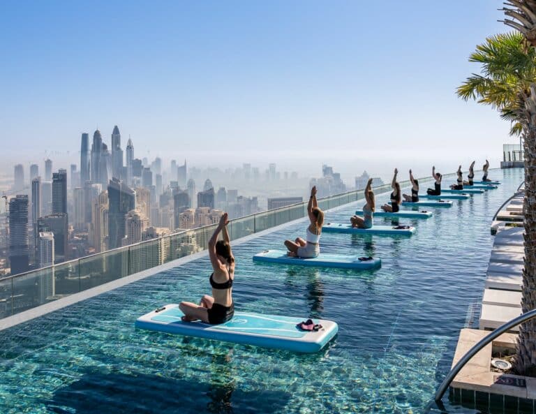 ZETA SEVENTY SEVEN LAUNCHES THE WORLD’S FIRST FLOATING YOGA & PILATES ...